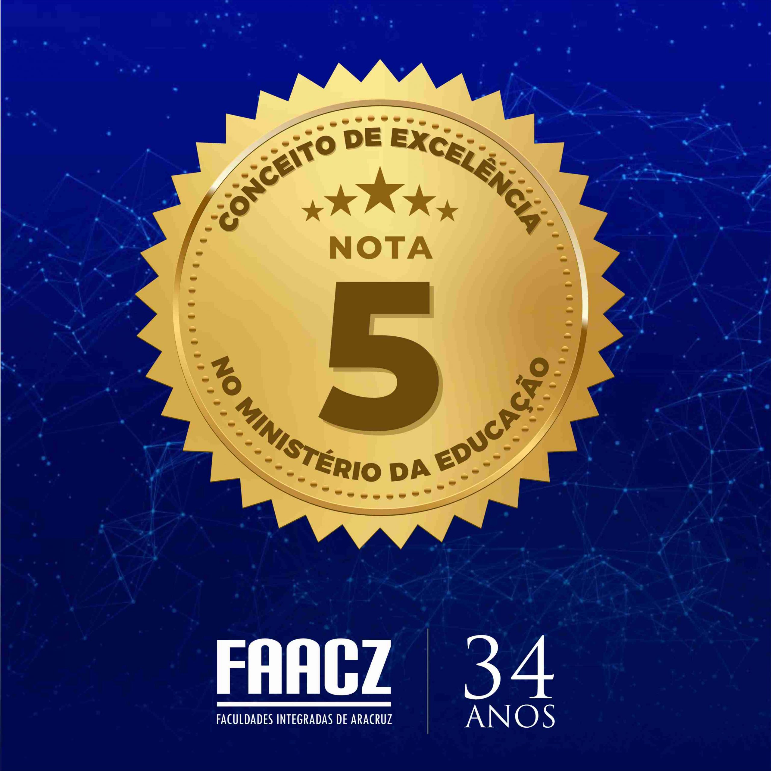 FAACZ é nota máximo (5) no Recredenciamento Institucional pelo MEC | FAACZ - Faculdades ...
